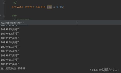 java实现布隆过滤器（手写和guava库提供的） 布隆过滤器 java csdn博客