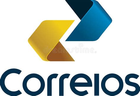 Logotipo 2020 de Correios imagem editorial Ilustração de também