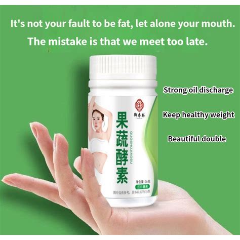 🔥in Sg🔥natural Fruit And Vegetable Enzyme Probiotic Tablets Constipation Vitamin Tablets