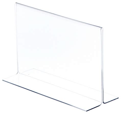 Plymor Clear Acrylic Sign Display Literature Holder Bottom Load 8
