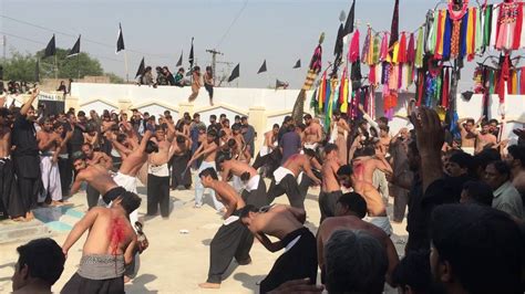 Zanjeer Zani 10 Muharram 2016 Imam Bargah Qasr E Musa Qazim As