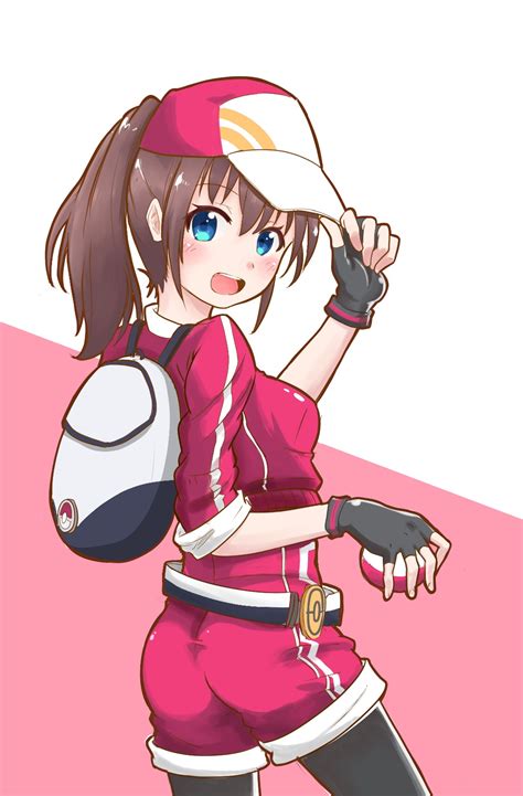 Female Protagonist Pokemon And 1 More Drawn By Paeac40935m41