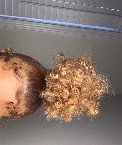 Thadolllexa On Instagram 😭😭” Dyed Natural Hair Natural Hair Styles Edges Hair
