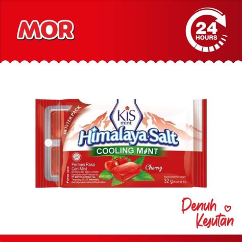 Jual Kis Himalaya Salt Cherry Mint Permen Ceri 32 Gr Shopee Indonesia