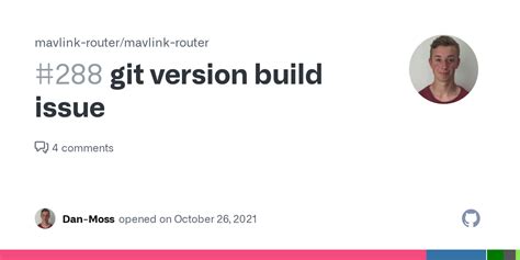 Git Version Build Issue · Issue 288 · Mavlink Routermavlink Router