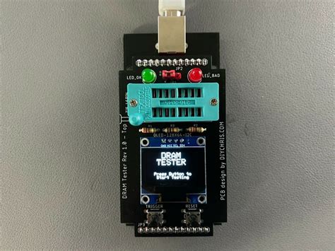 4164 41256 Dram Memory Tester Diy Chris