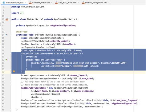 Java Assign Different Actions To A Floating Button On Android Stack