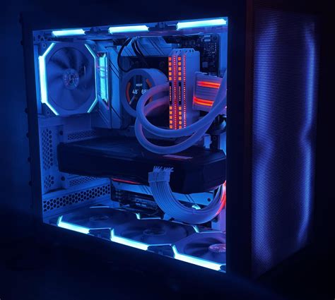 Lian Li O11 Air Mini Red White Black Build R Lianli