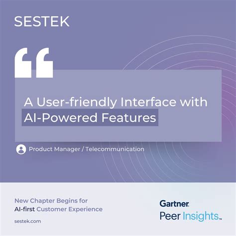 Analytics Sestek Gartnerpeerinsights Aisupport Telecommunications