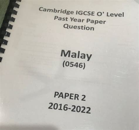 Igcse Malay As Foreign Language Hobbies And Toys Books And Magazines Textbooks On Carousell