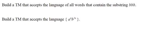 solved build a tm that accepts the language of all words