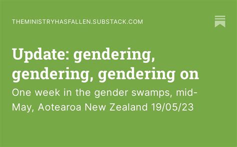 Update Gendering Gendering Gendering On By Garwhoungle