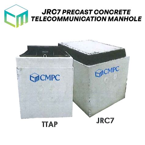 Cm Jrc7 Precast Concrete Telecommunication Manhole Full Set C W Cast