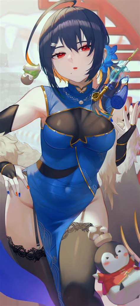 Rushian Indie Virtual Youtuber Absurdres Highres 1girl Ahoge Asakura Yukai Black Bridal