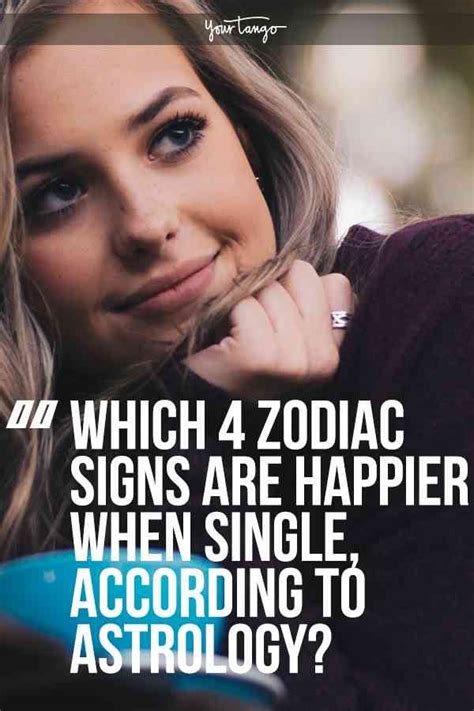 These 4 Zodiac Signs Are Happier When Single According To Astrology