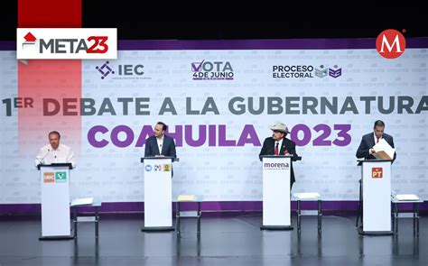 Segundo Debate Elecciones Coahuila 2023 Temas De Candidatos Grupo Milenio