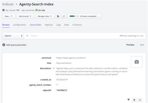 Algolia Integration Crawl Your Website And Import To Algolia Indices