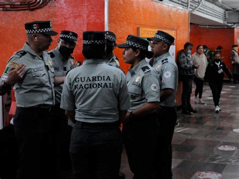 Semar Mantiene 90 Elementos De La Gn En El Metro De La Cdmx