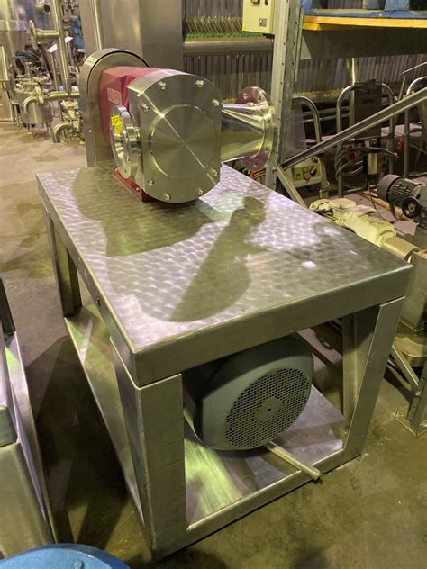 Used 16 2kw Ssp Sr 6 246 Ld Hygienic Rotary Lobe Pump Tanks And Vessels