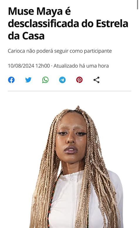 ⚠️🚨 Muse Maya Foi Desclassificada Após Ser Anunciada Pro Estreladacasa
