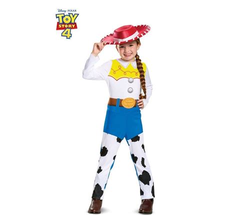 Fato De Jessie Clássico Toy Story 4 Para Meninas