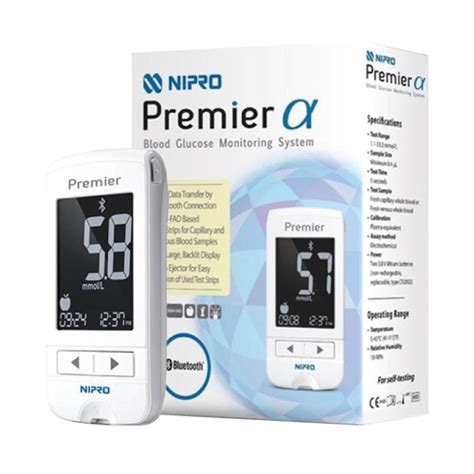 GlucÓmetro Nipro Premier Alfa Nutrionline