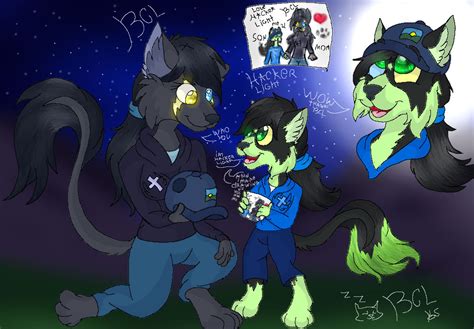 Blackcatlighting Meets Hacker Light By Blackcatlightning On Deviantart
