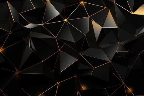 Premium Ai Image Symmetric Polygon Abstract Background