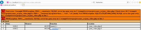 Connexion A La Base De Données Sql Cours Oc Php Mysql Par