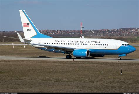 05 4613 Usaf United States Air Force Boeing C 40c 737 7dmwl Bbj