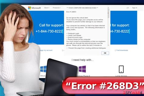 Remove Error 268D3 Virus Removal Guide Nov 2018 Update