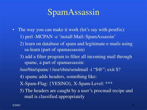 ppt classifying and filtering spam using search engines powerpoint presentation id 3577661
