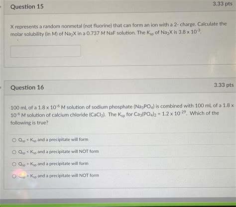 Solved X Represents A Random Nonmetal Not Fluorine That