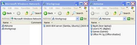 stuff about workgroups