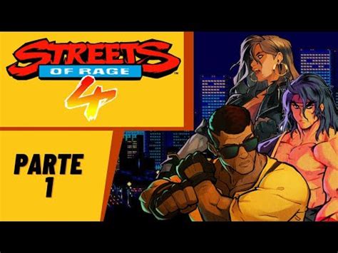 Streets Of Rage 4 Modo Historia Primeira Vez Jogando YouTube