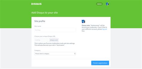 Add Disqus
