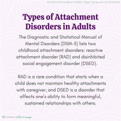 Attachment Disorders In Adults Types Symptoms And Treatments
