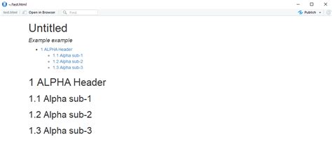 R How Can I Add Space Between The Table Of Contents And The Yaml Title Stack Overflow
