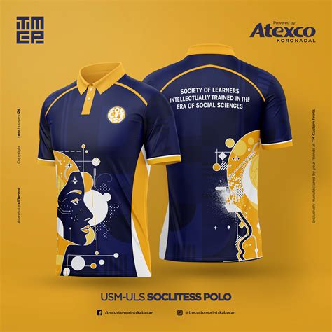 Tm Full Sublimation Polo Shirt Design For University Laboratory