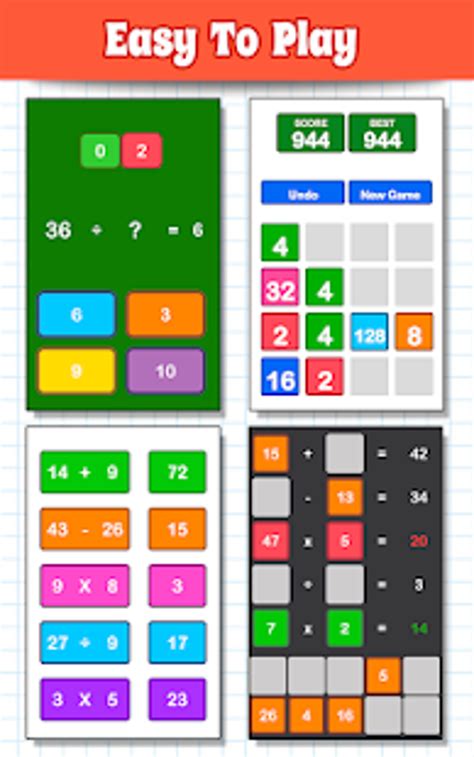 Math Games Learn Add Subtract Multiply Divide APK สำหรบ Android
