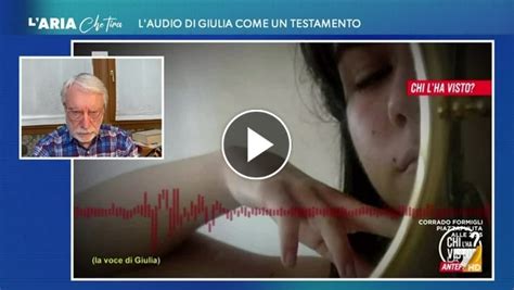 L Audio Di Giulia Cecchettin Alle Amiche Su Filippo Video LA7