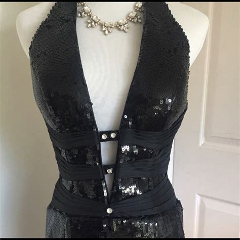 Dresses Sexy Black Sequin Dress Poshmark