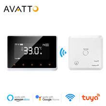 Купить Умный термостат AVATTO с Wi-Fi, Беспроводной регулятор ...