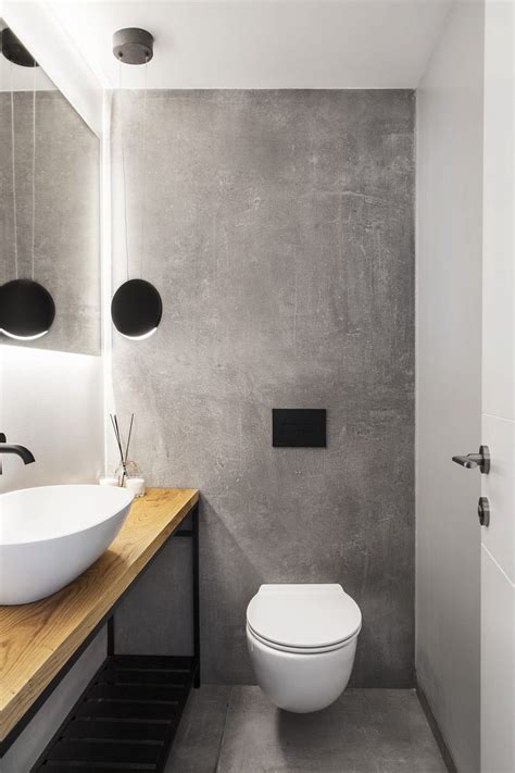 פשוט ובסטייל כך נראים החיים במגדל יוקרה Small toilet room Modern powder rooms Powder room decor