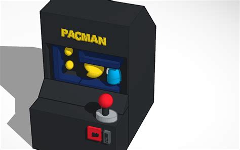 3d Design Pacman Tinkercad