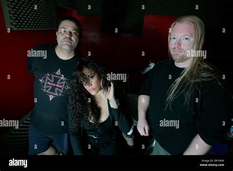 May 01 2006 San Diego Ca Usa Veronica Freeman The Lead Singer In