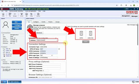 Oma Ota Settings Sms