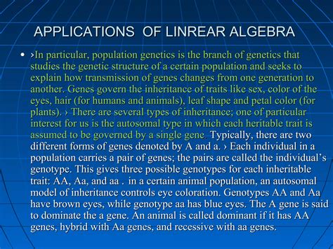 Linear Algebra Notes 1 Ppt Chemistry Science Linear Algebra Notes 1 Ppt Chemistry Science