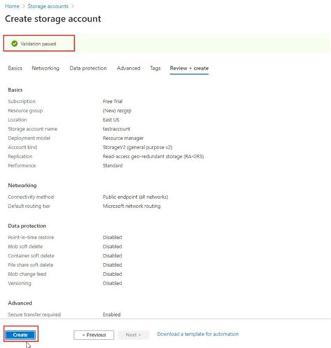 Azure Storage Account Types Performance Overview
