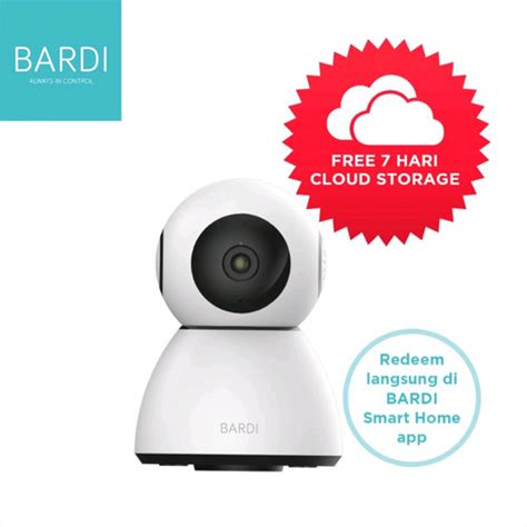 Jual BARDI Smart CCTV Indoor PTZ IP Camera IDR IPC IPCAM 360 Pan Tilt